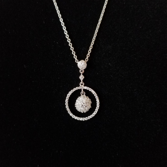 925 Sterling Silver | Jewelry | 925 Sterling Center Cluster Silver ...